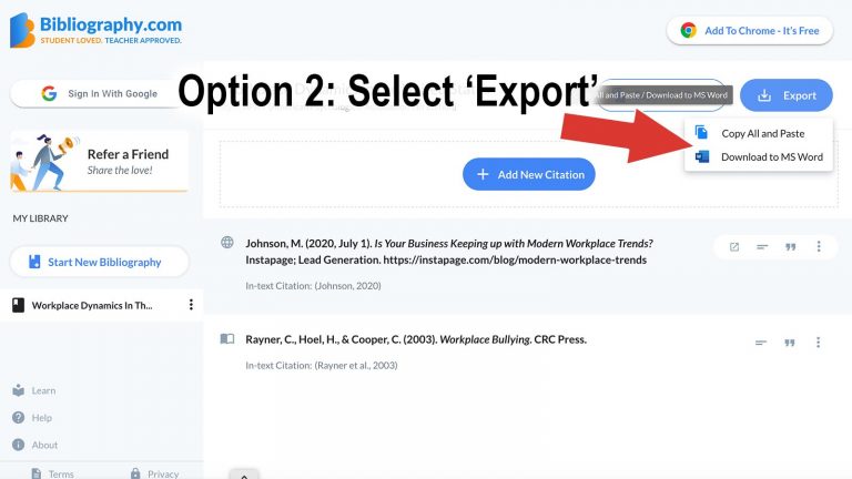 Easy APA Citation Page | Bibliography.com