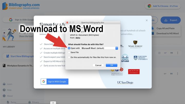 Easy APA Citation Page | Bibliography.com