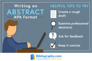 Writing Abstracts for a Literature Review in APA Format | Bibliography.com