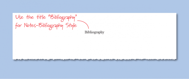 How to Do a Chicago Style Bibliography | Bibliography.com
