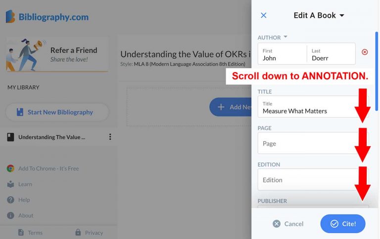 Annotated Bibliography Examples & Step-by-Step Writing Guide ...