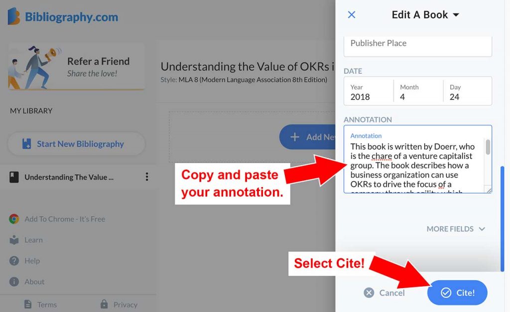 Annotated Bibliography Examples & Step-by-Step Writing Guide ...